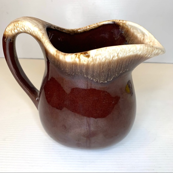Mccoy Dining | Vintage Mccoy Brown Drip Glaze Pitcher | Poshmark